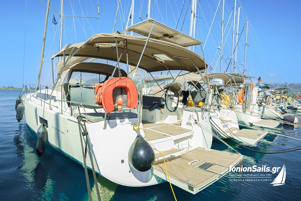 Jeanneau Sun Odyssey 490 - Kalm | Ionion Sails - Greece