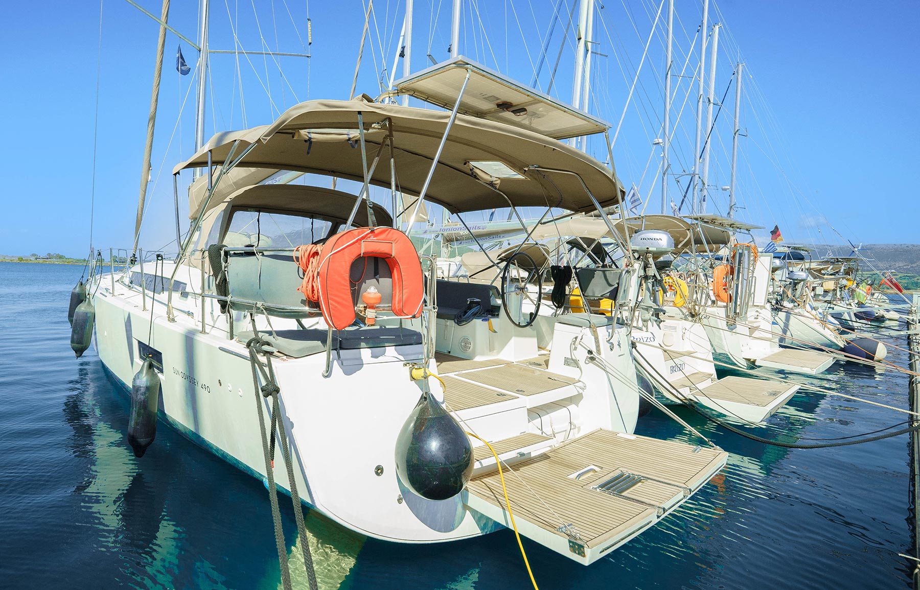 Jeanneau Sun Odyssey 490 - Kalm | Ionion Sails - Greece
