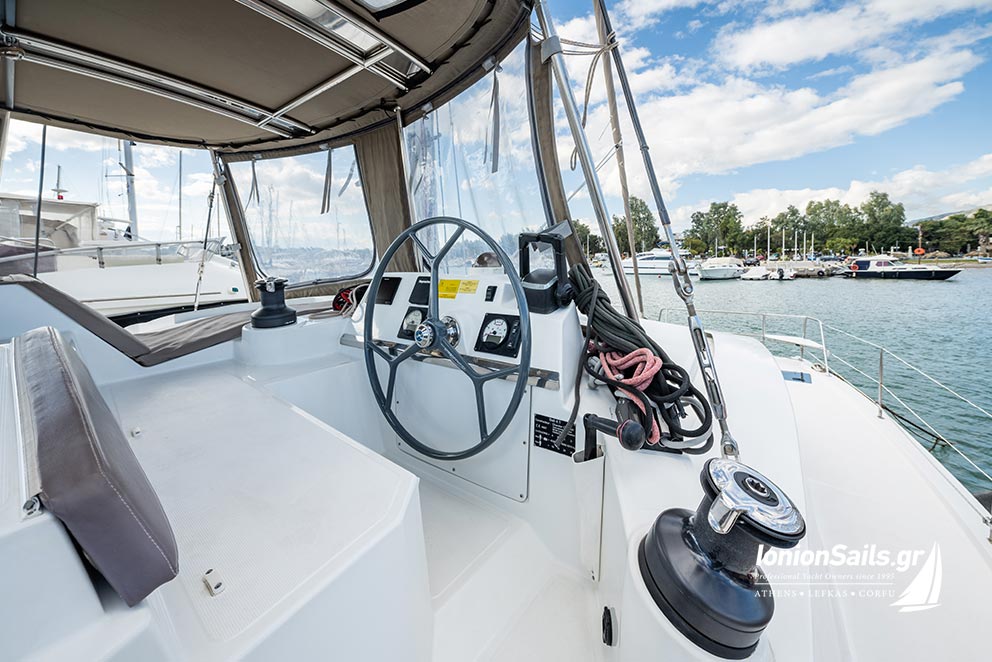 Catamaran Bali 4.1 - Theros | Ionion Sails - Greece